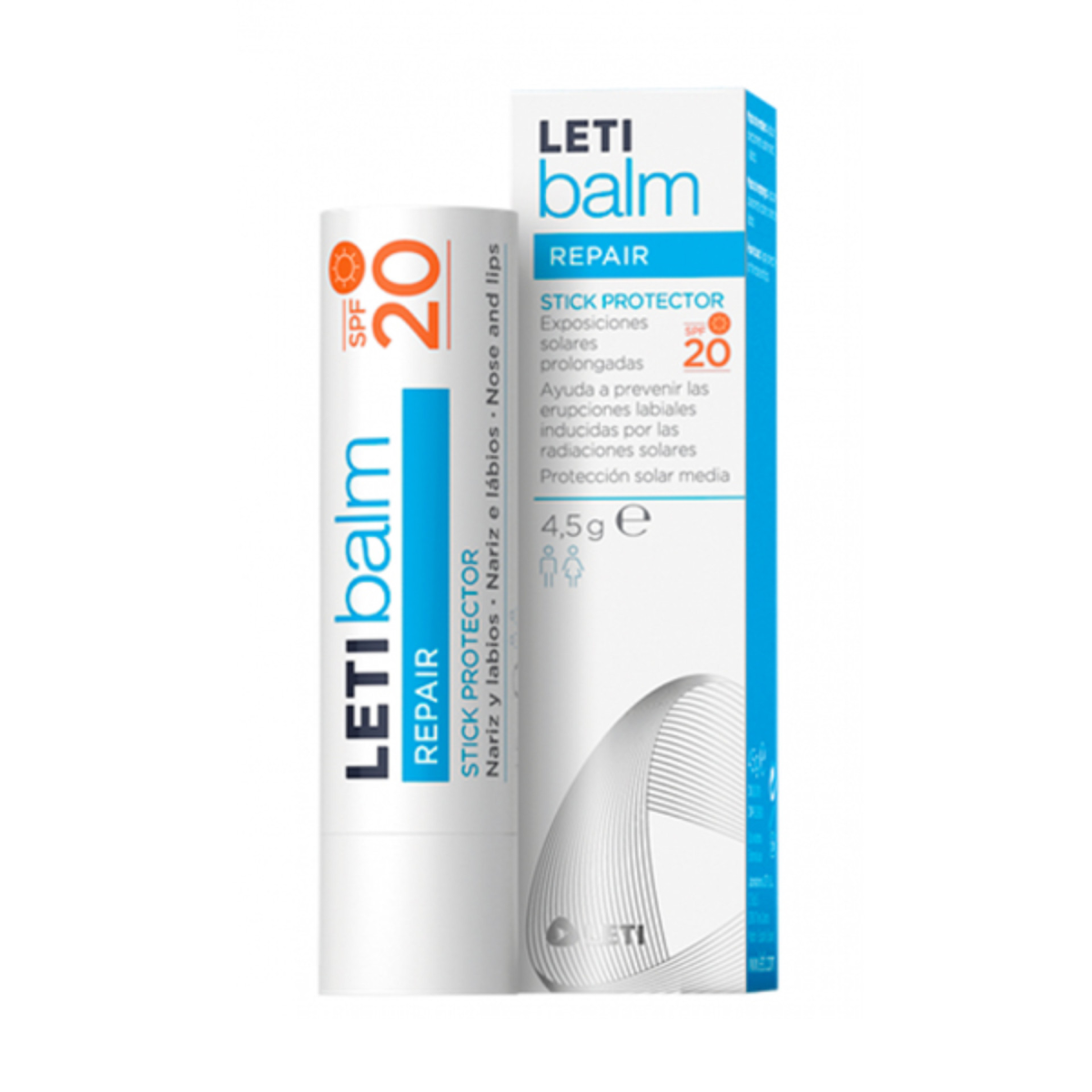 Leti Letibalm Stick Reparador FPS 20 - 6239921a_Col_1 - Sofarma